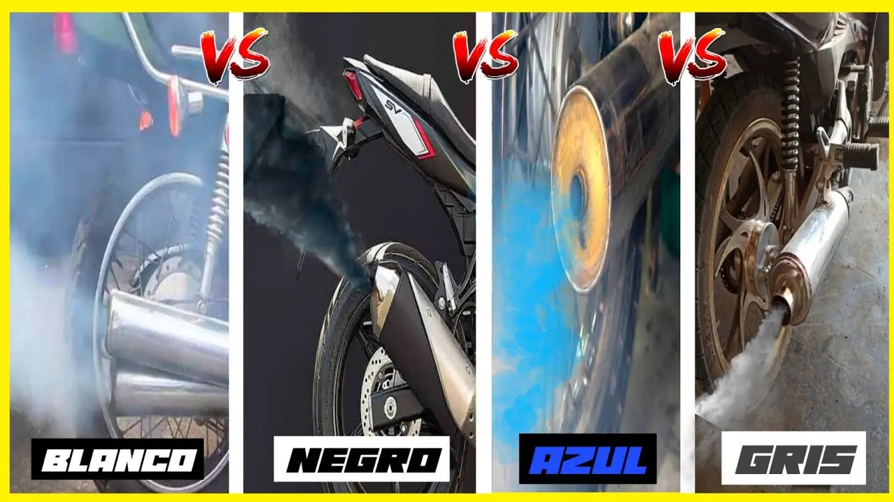 Color De Humo En Motos: ¿qué Significa Y Cómo Solucionarlo? | Full Time ...